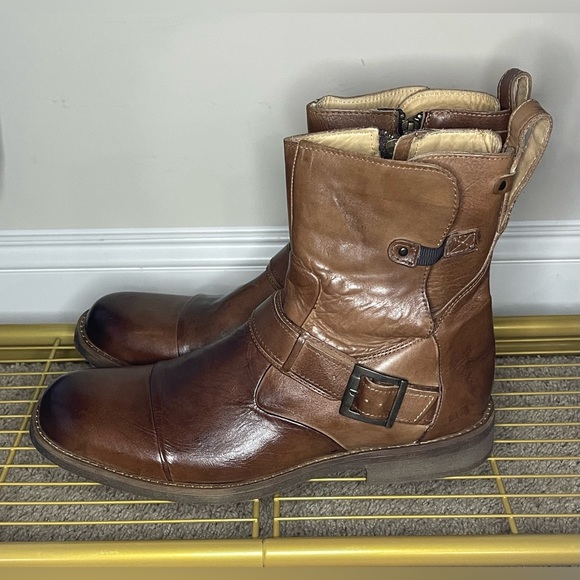 Bed Stu | Shoes | Bedstu Jerry Bench Made Brown Du Leon Leather Boots ...